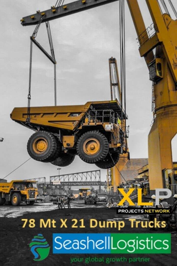 Seashell Logistics Pvt Ltd Completes Another Mining Machinery Shipment ...