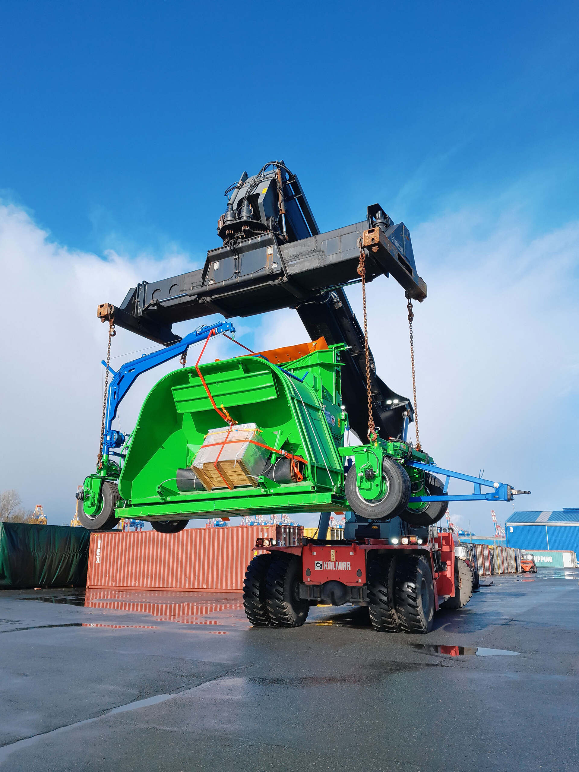 Aprojects Germany Successfully Ships A Large Machine From Germany To 